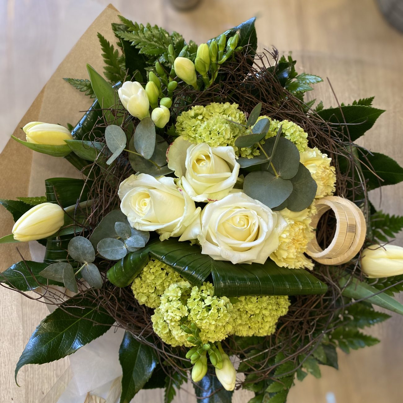 Bouquets ronds - Fleuriste die - A fleur de pot